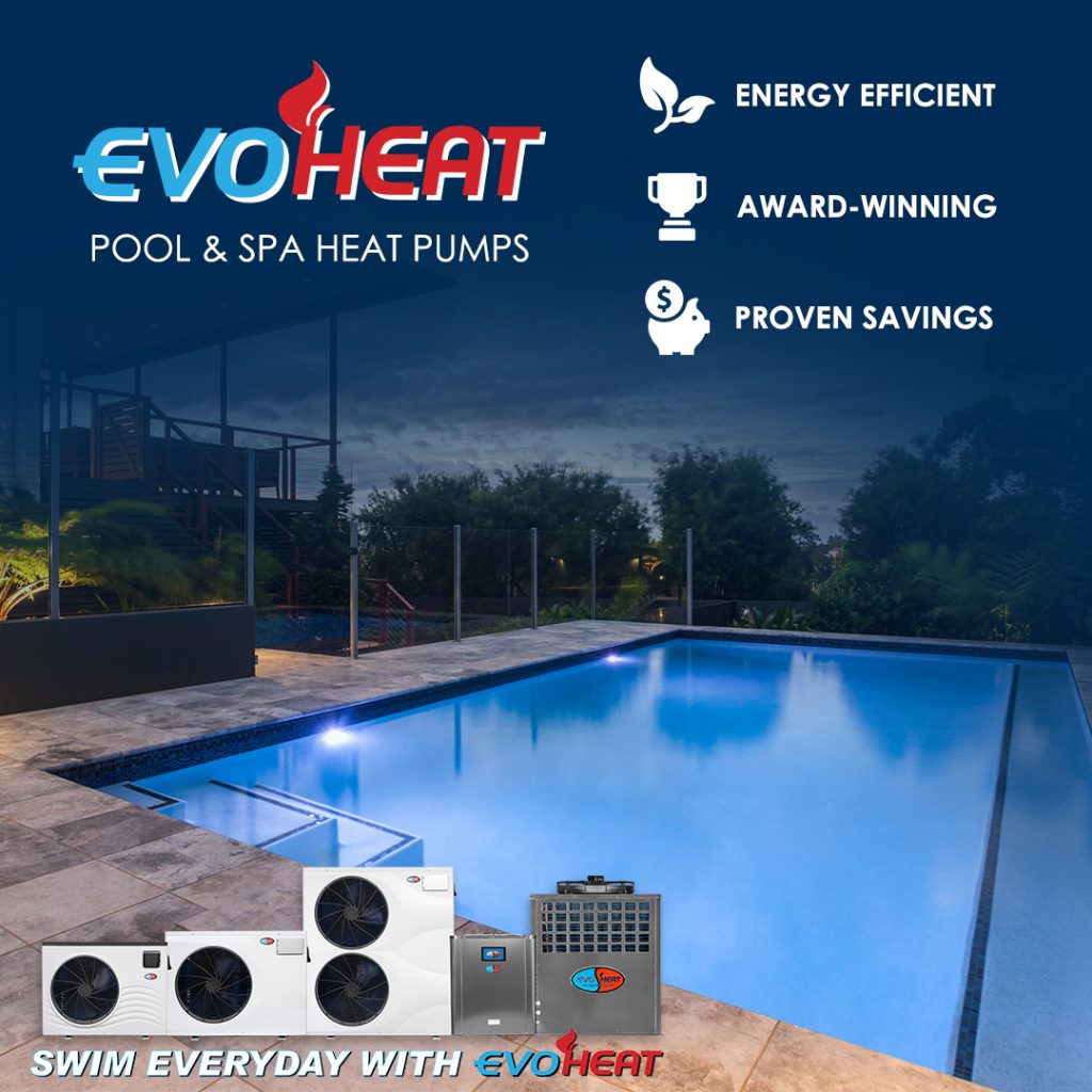 Pool Heat Pump Website & Social Assets - Evoheat
